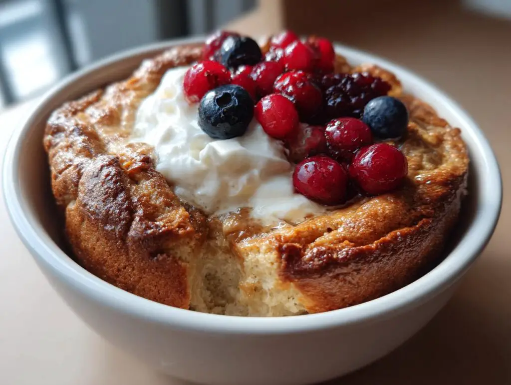 Baked Protein Pancake Bowls: 31g Protein - Mom’s Kitchen